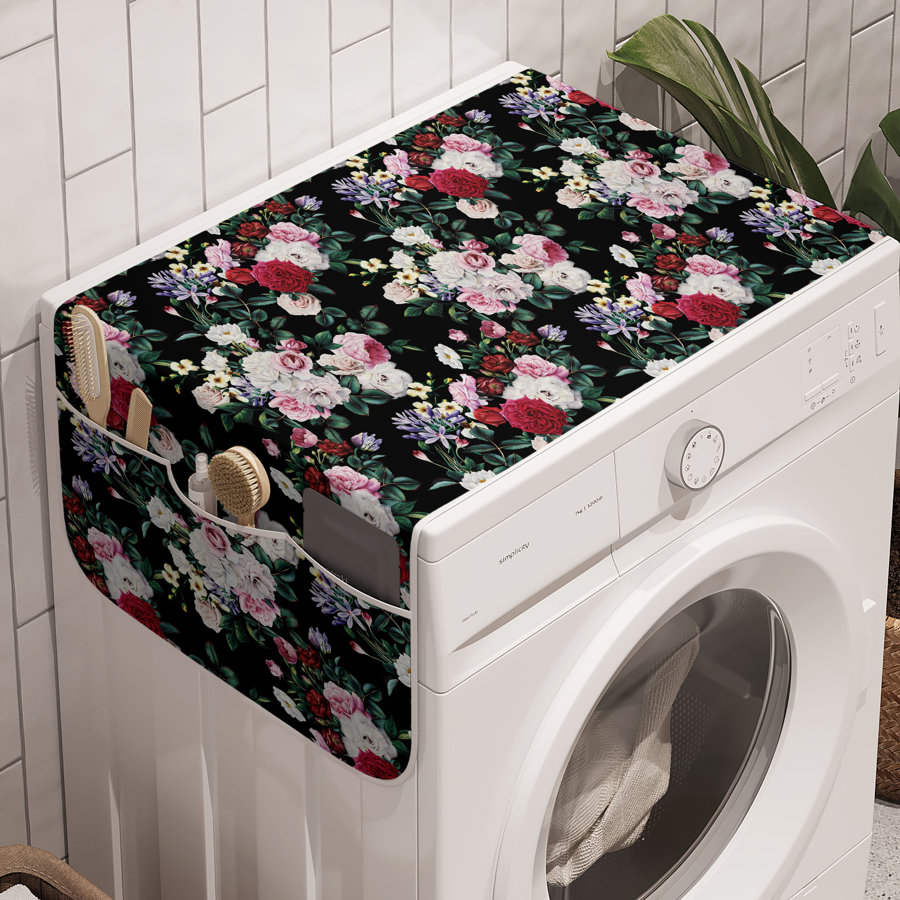 East Urban Home Night Garden Washing Machine Organizer Pack of 2 47" x ...