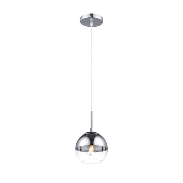 Bromi Design 1-Light Single Bulb Pendant Light | Wayfair