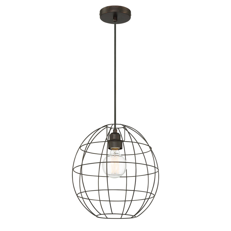 17 Stories Armonk 1 - Light Single Globe Pendant & Reviews | Wayfair
