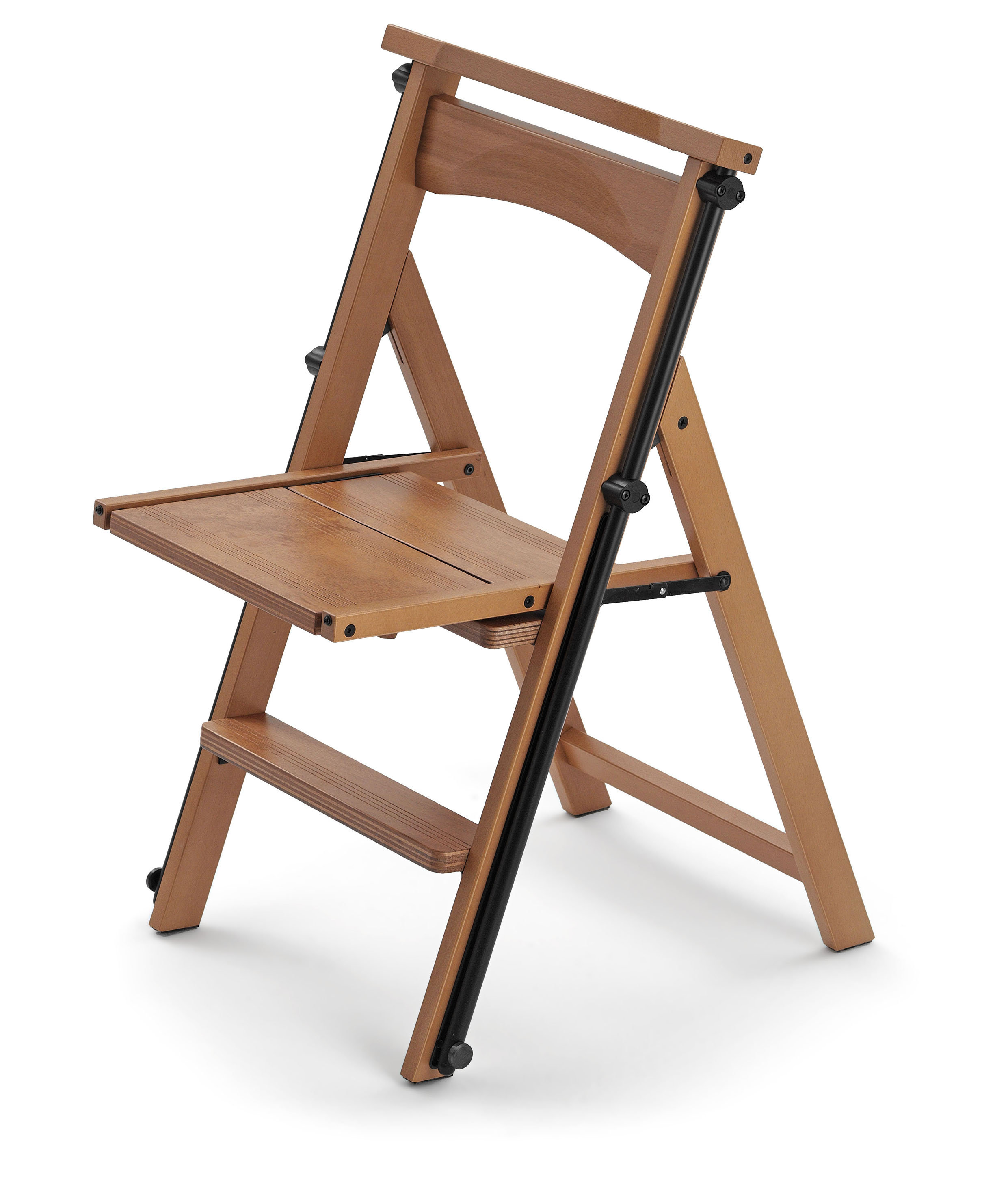 Union Rustic Bella 4 - Step Wood Folding Small Step Ladder & Reviews ...