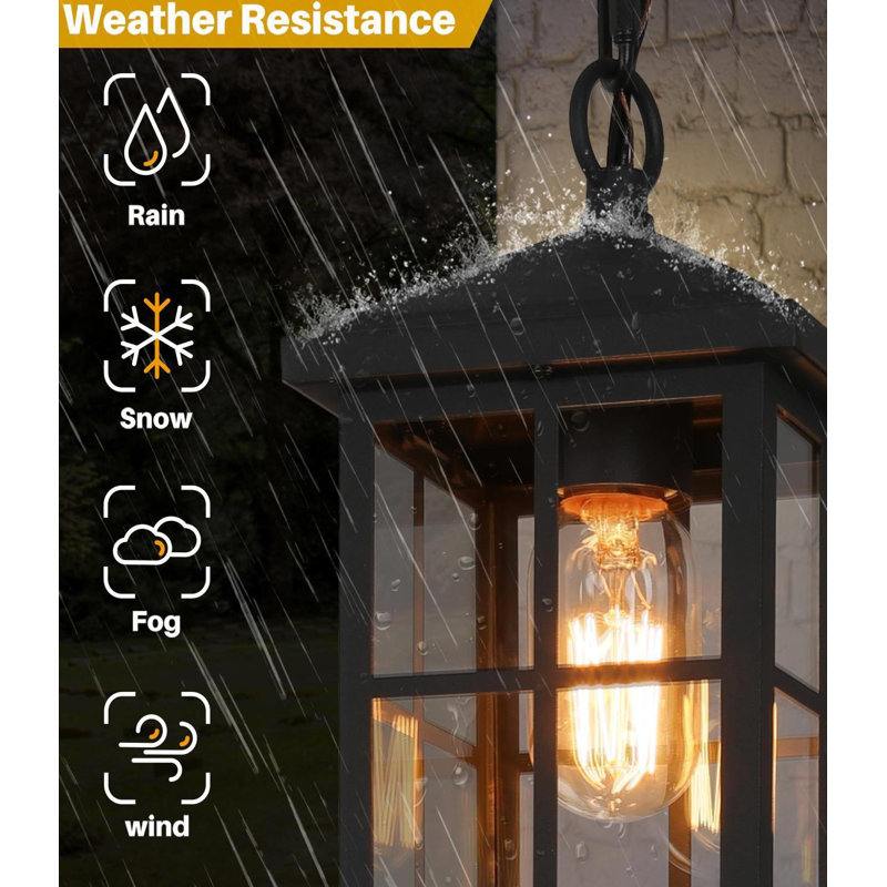 Longshore Tides Sunnyvale Outdoor Hanging Lantern | Wayfair