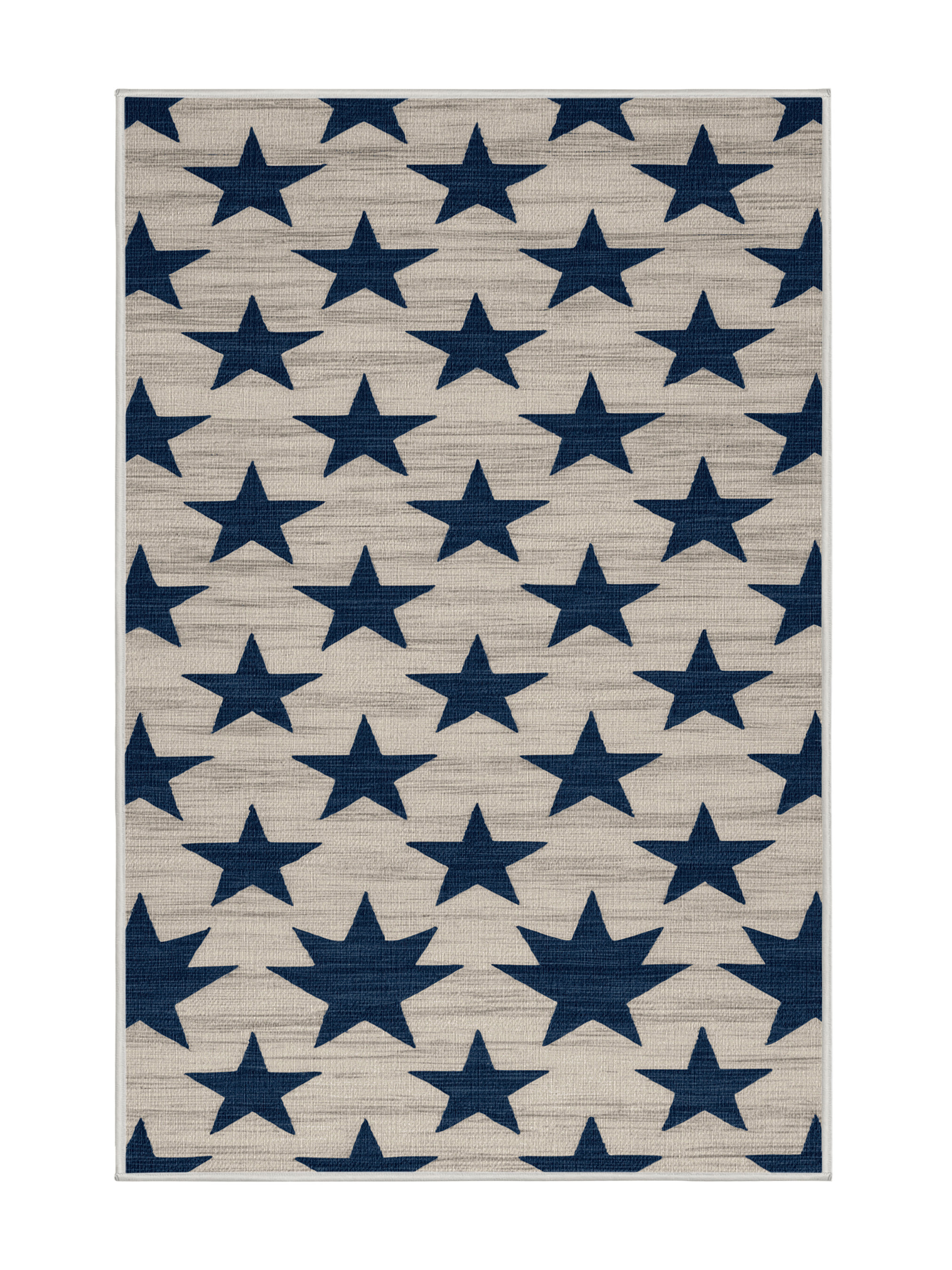 Hokku Designs Washable Nautical stars Nautical Area Rug | Wayfair
