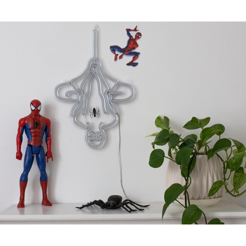 Ukonic Marvel Spider-man Hanging Led Neon Wall Light Sign - Wayfair Canada