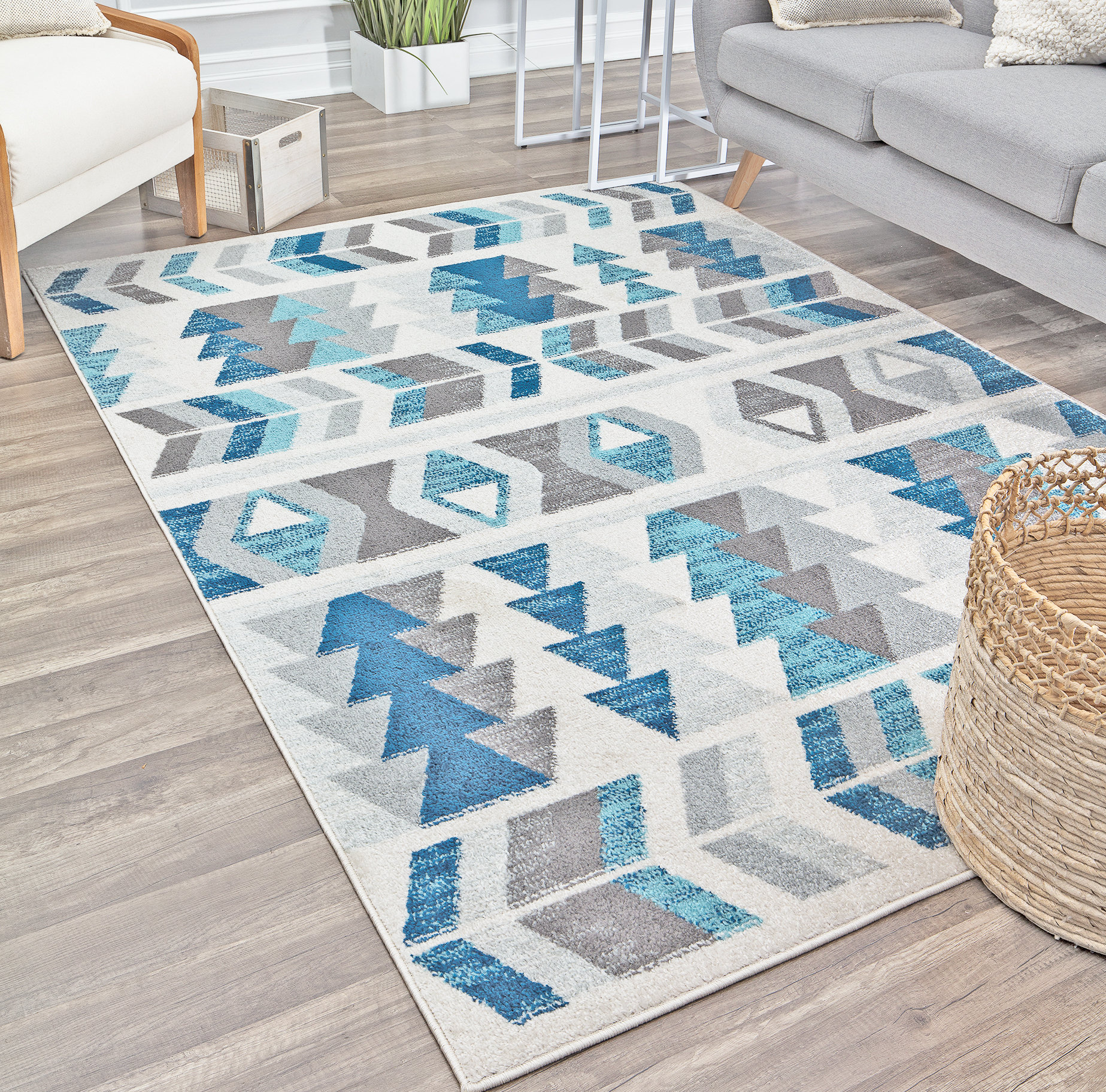 Corrigan Studio® Miko Contemporary Mixed Berry Area Rug & Reviews | Wayfair