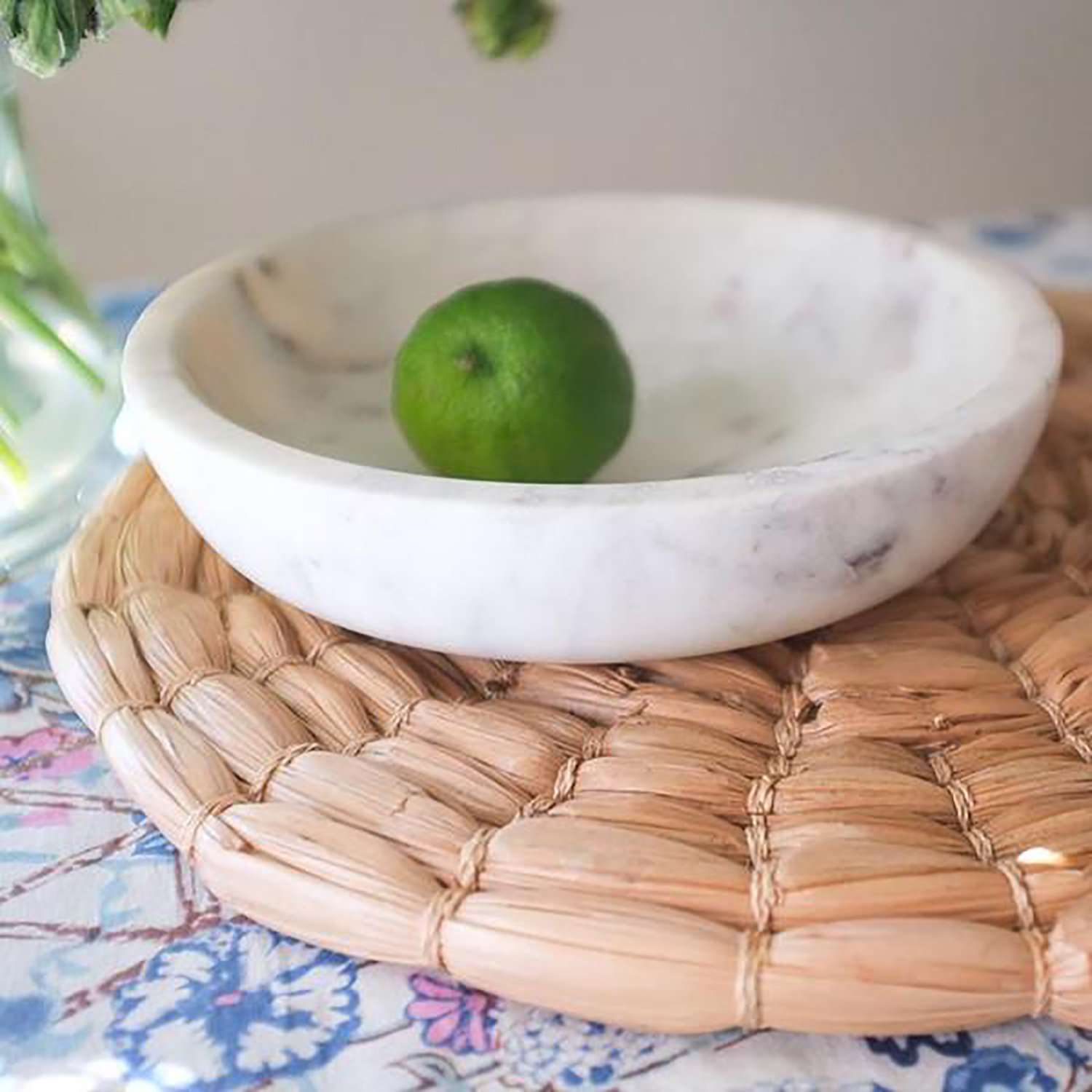 Ebern Designs Celada Marble Key Bowl & Reviews | Wayfair