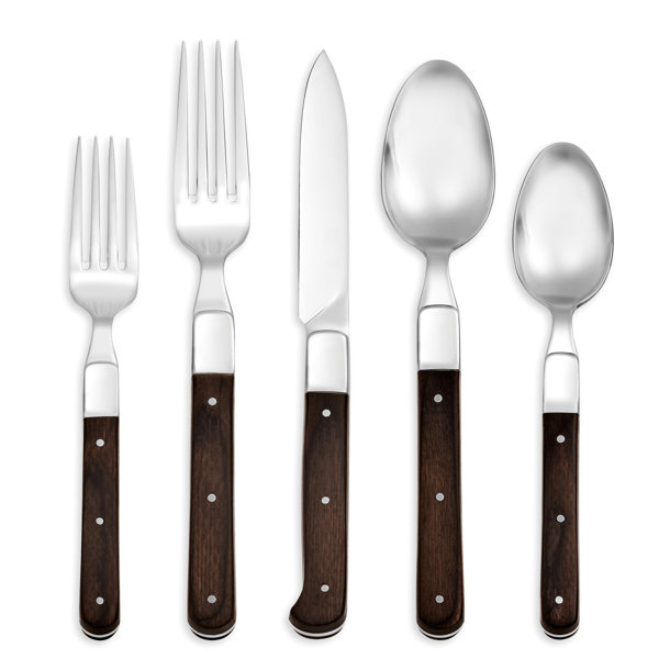 Brown Flatware Sets | From $30 Until 11/20 | Wayfair | Wayfair
