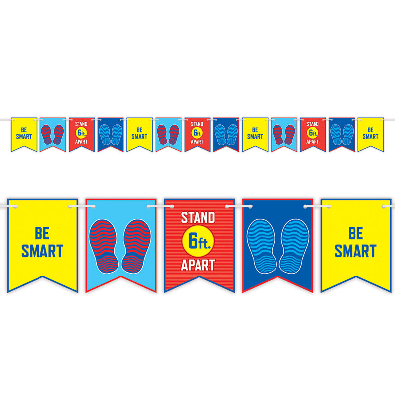 The Party Aisle™ Banderole Be Smart Stand 6 ' - Wayfair Canada
