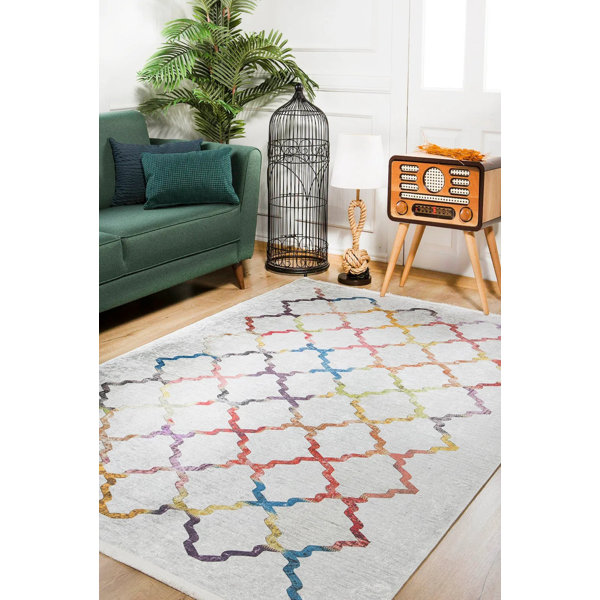 Lark Manor Harlee Machine Woven Area Rug | Wayfair.co.uk