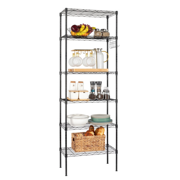 Rebrilliant Mayble 21.25'' W Steel Height -Adjustable Shelving Unit ...