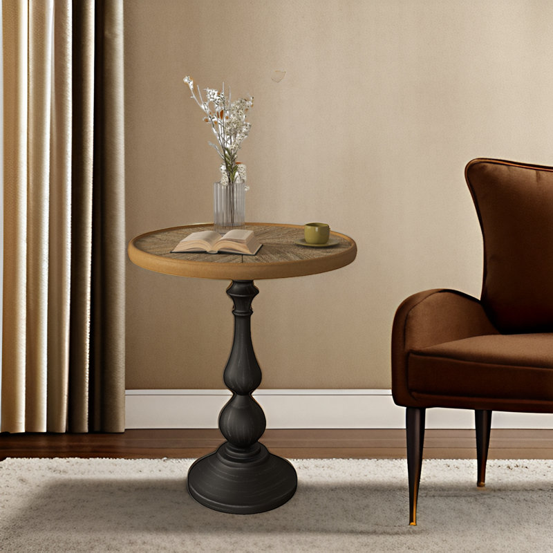 Charlton Home® Madeleine Wood End Table | Wayfair