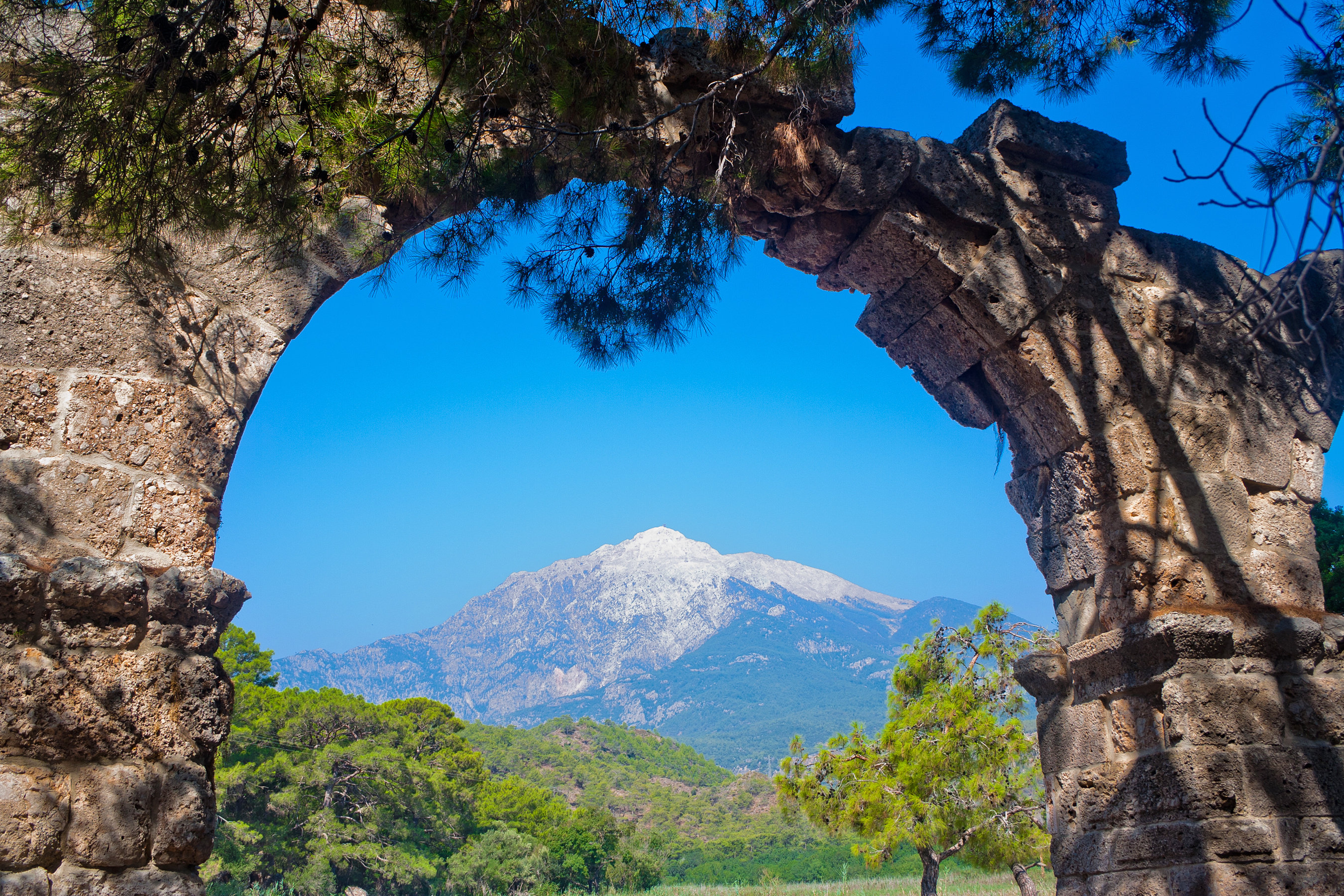 17 Stories Aqueduct by Alx_Yago - Wrapped Canvas Photograph | Wayfair.co.uk