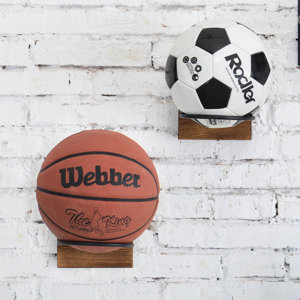17 Stories Walkerville Wall Mounted Sports Rack & Reviews | Wayfair