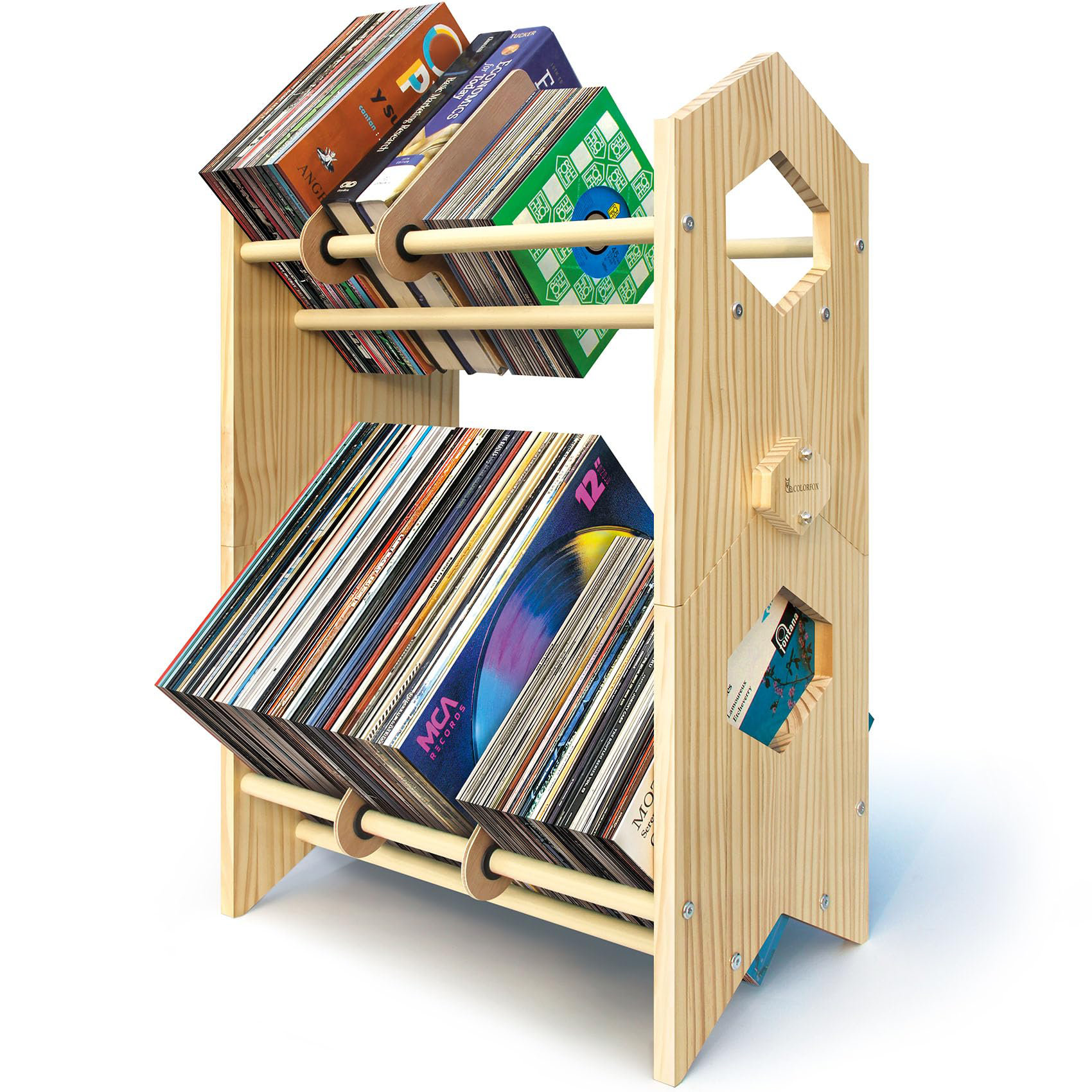 Latitude Run® Record Audio Rack | Wayfair