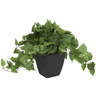 Primrue Faux Foliage Pothos Artificial Plant with Black Plastic Pot ...
