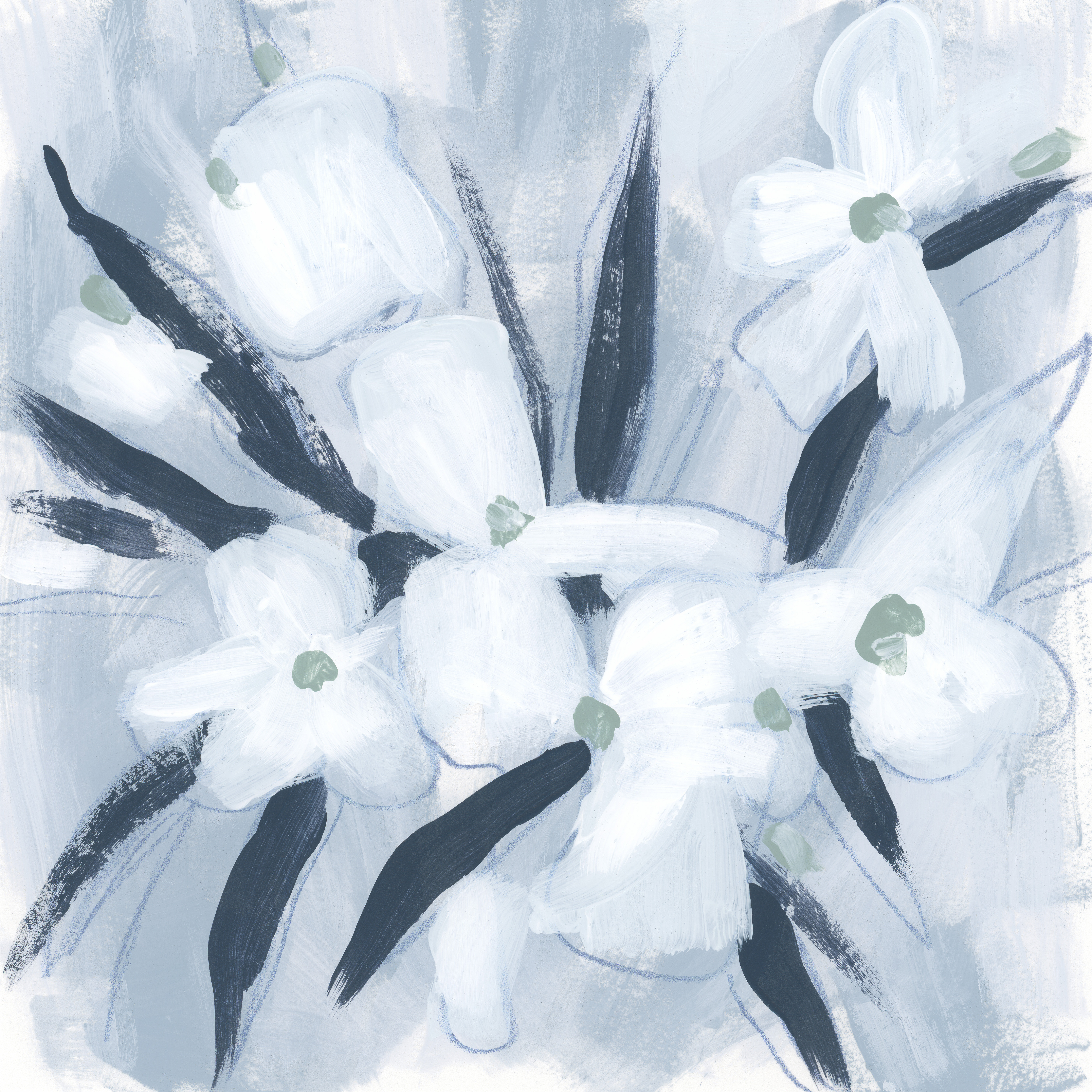 Rosalind Wheeler Paynes Petals I by June Erica Vess - Wrapped Canvas ...