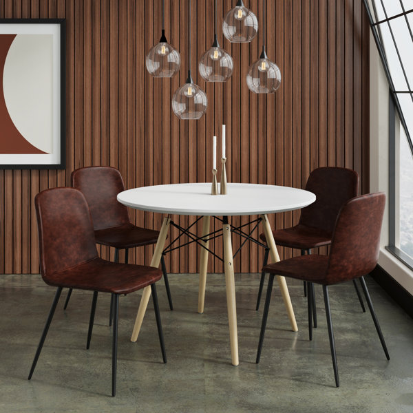 AllModern Jordan 5 - Piece Dining Set & Reviews | Wayfair