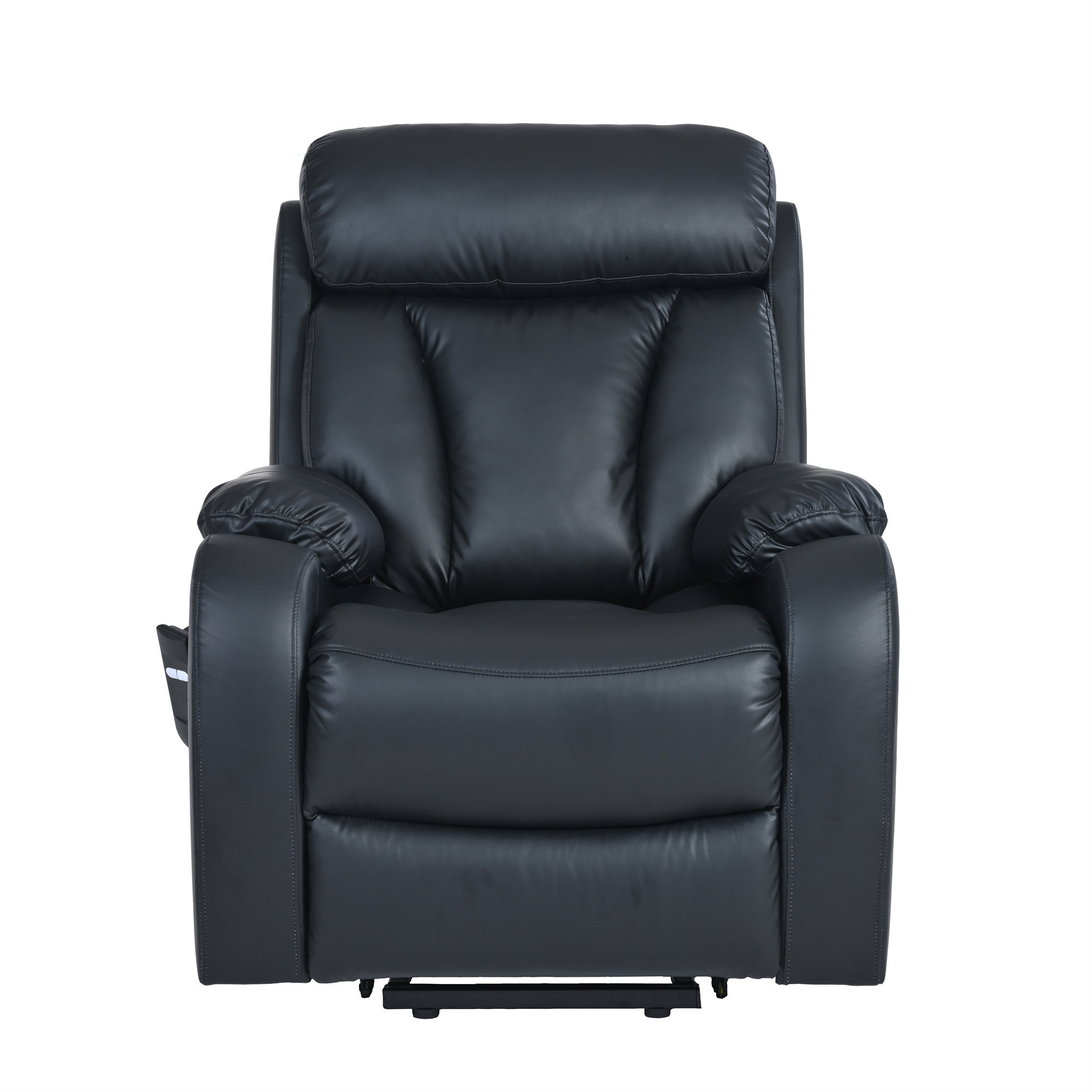 Latitude Run® Power Lift Chair - Remote Control PU Electric Recliner ...