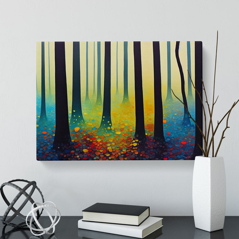 Alpen Home Summer Forest Painted Vol.3 - Wrapped Canvas | Wayfair.co.uk