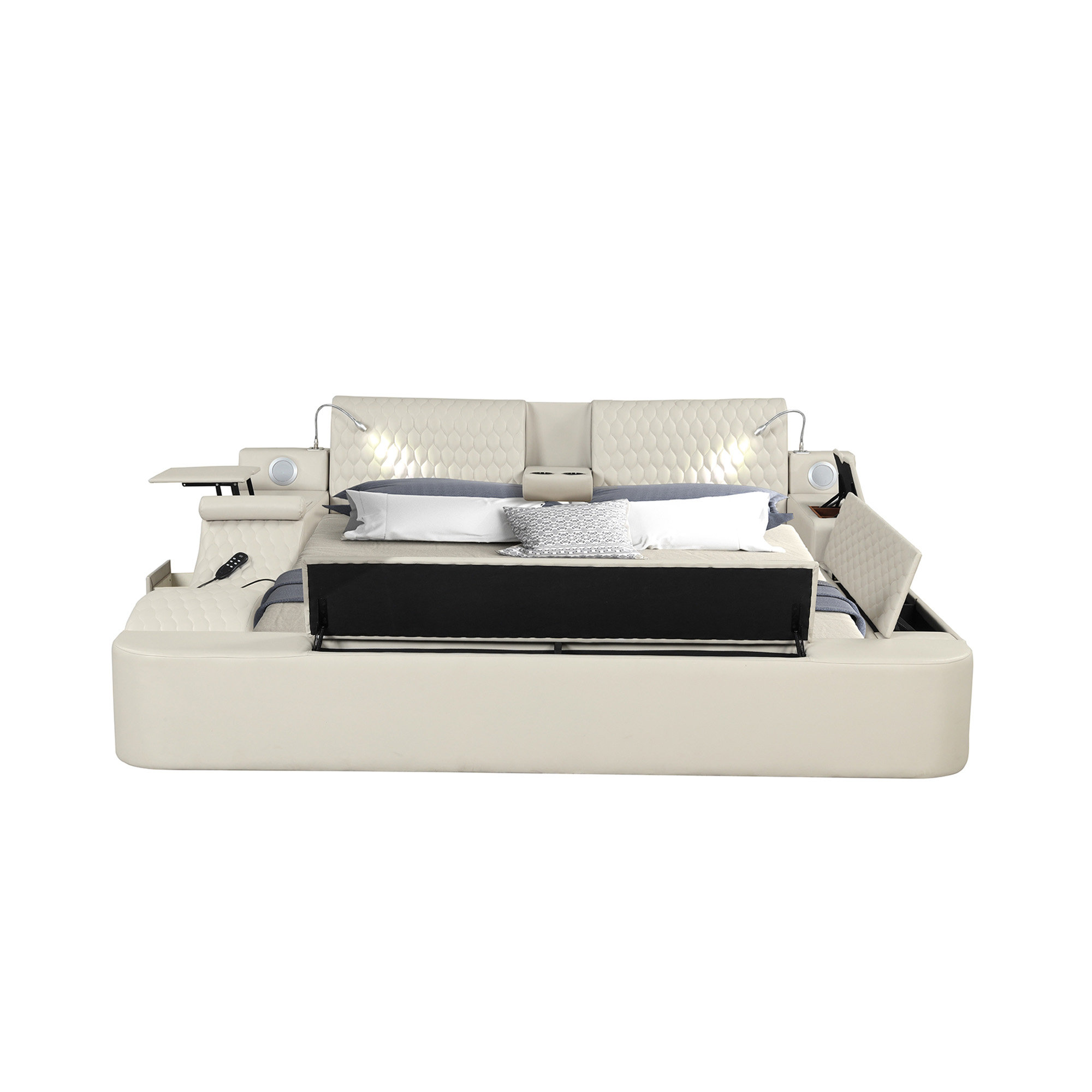 HANGZHOUSHANGYI Smart Multifunctional Massager Bed Made With Wood And ...