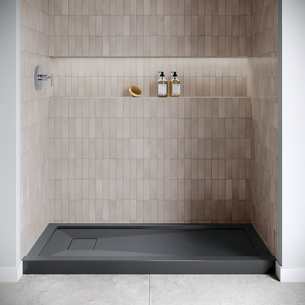 StreamlineBath Streamline GB-2522-92-BL 42 in. x 34 in. Alcove Acrylic ...