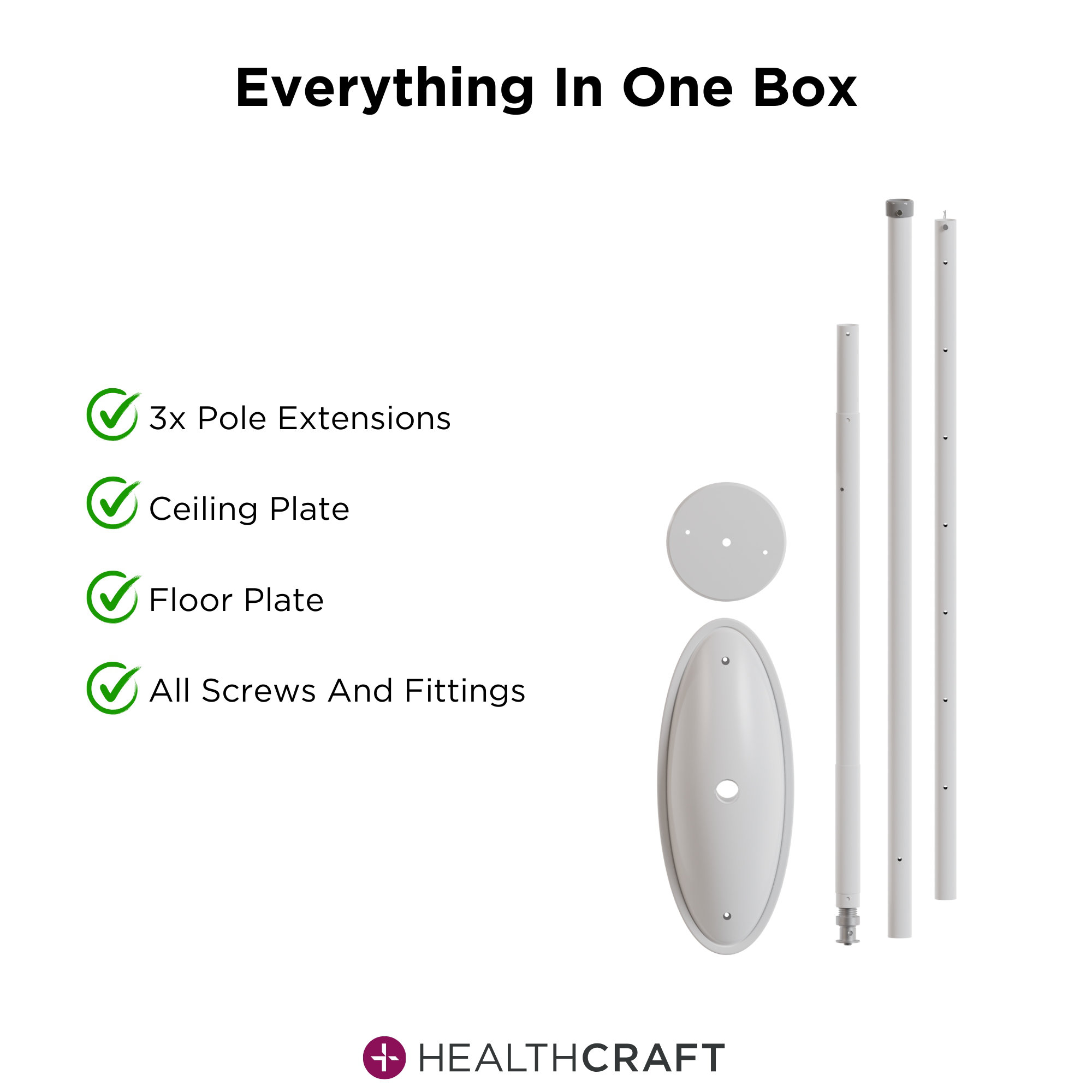 HealthCraft uPole Safety Pole (7-10 Feet) & Reviews - Wayfair Canada