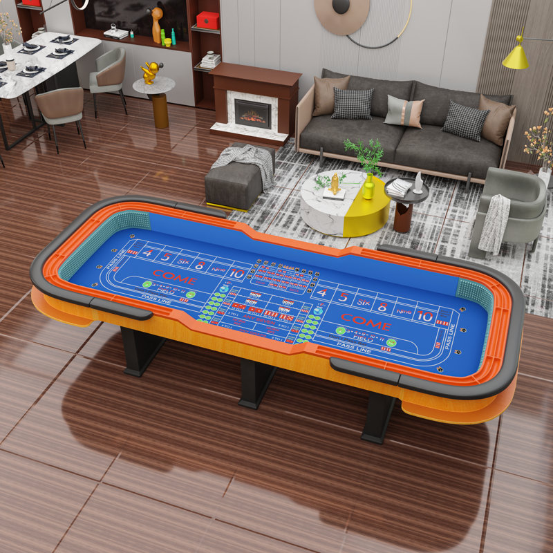 INO Design Color INO Design Foldable Craps Table | Wayfair