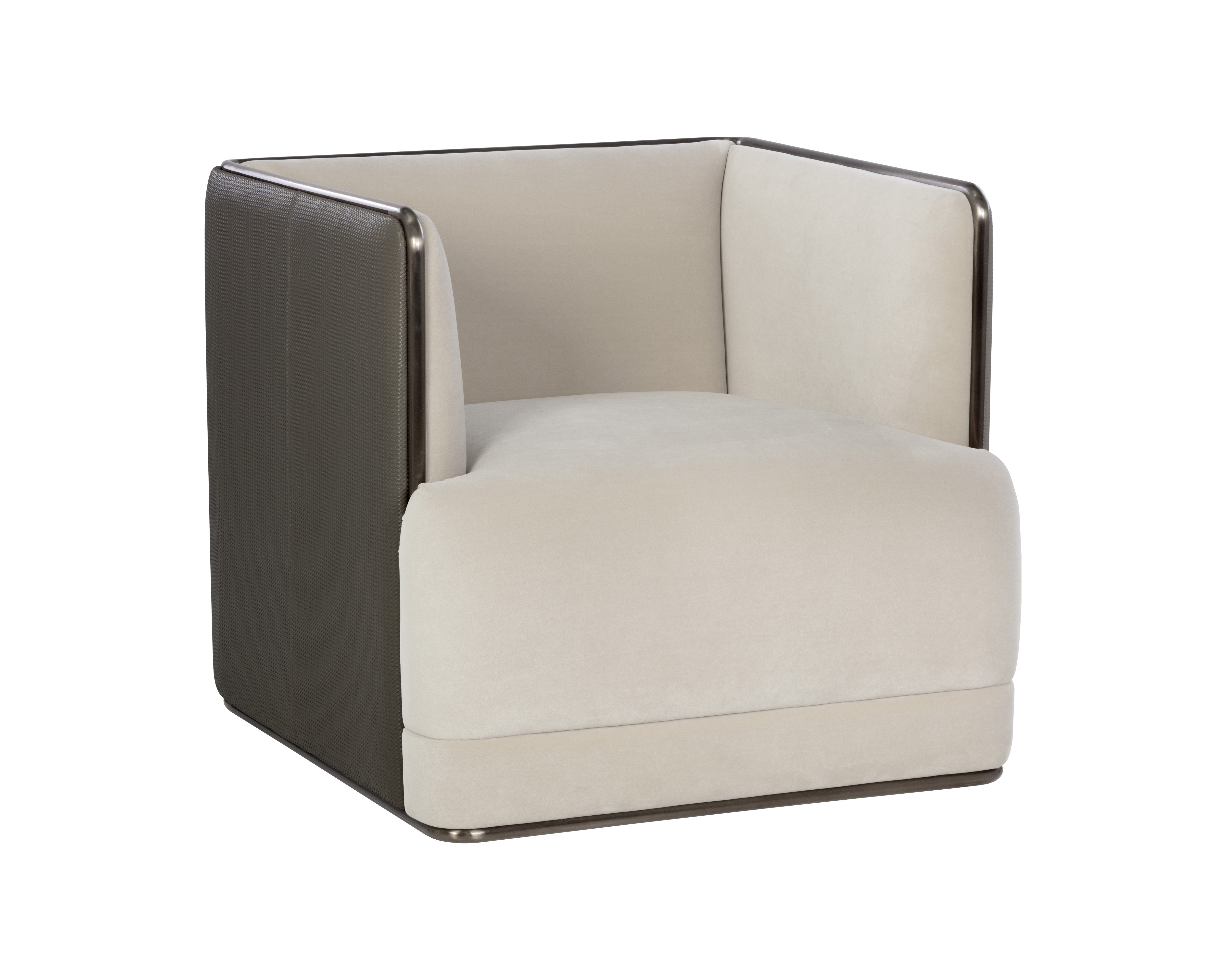 Hokku Designs CAL117 Compliant 31.5'' Wide Lounge Chair - Taupe | Wayfair