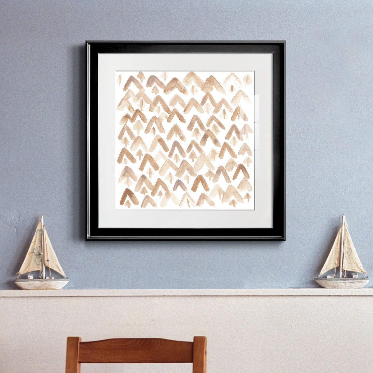 Orren Ellis Subtle Signals VII-Premium Framed Print - Ready To Hang ...