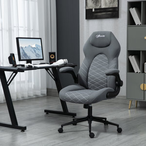 Latitude Run® Ultimate Comfort Polyester Office Chair Executive Style ...