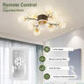 Mercer41 Jaisiah 33.07'' Ceiling Fan with 8 LED Lights | Wayfair