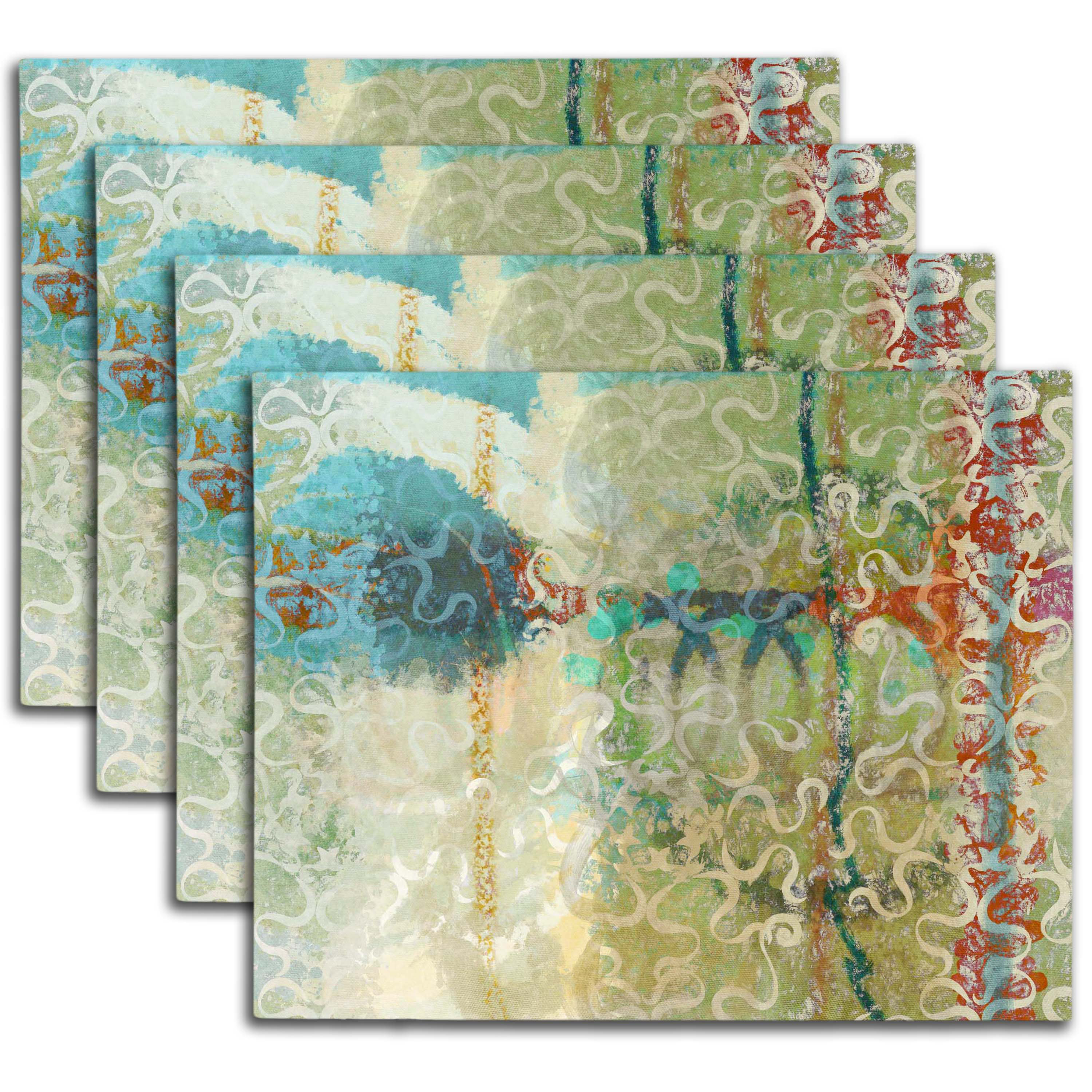 LeRoi Products Polyester Abstract Placemat | Wayfair