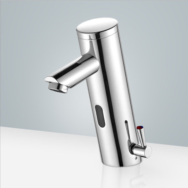 FontanaShowers FS1096 S DORB Matte Black Touchless Commercial Sensor ...