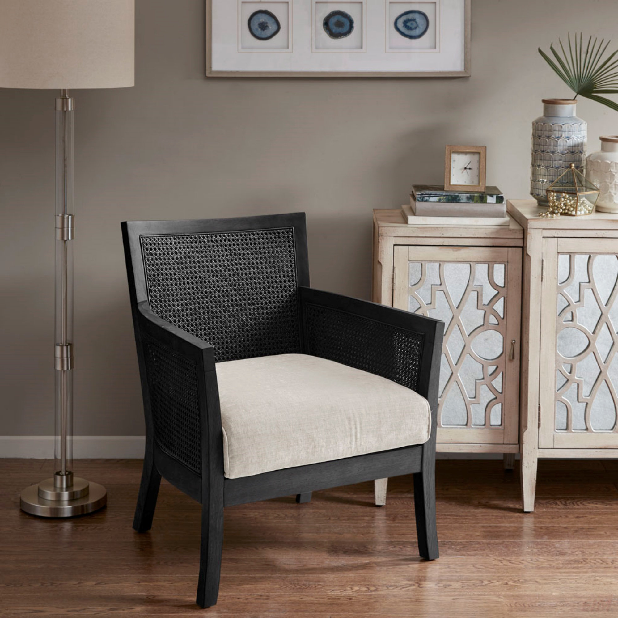 Bayou Breeze Accent Chair, Solid Wood Legs Chair (Accent Chair) | Wayfair