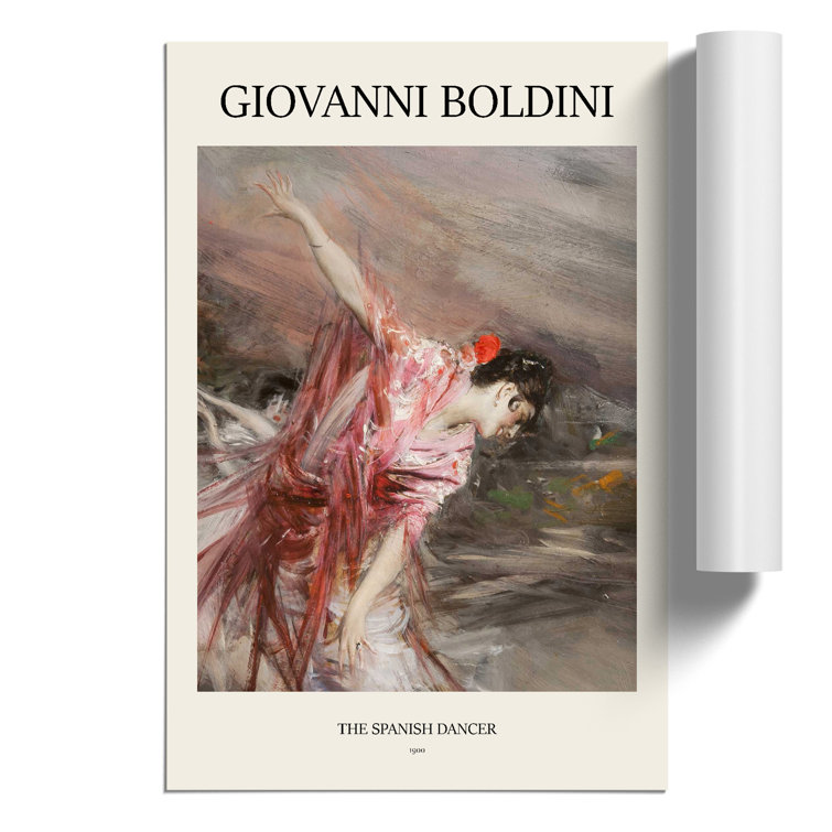 East Urban Home The Spanish Dancer by Giovanni Boldini - Unframed ...