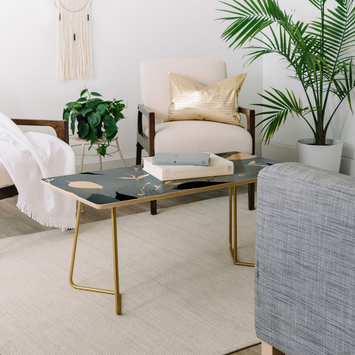 East Urban Home Iveta Abolina Scandi Ice Coffee Table | Wayfair