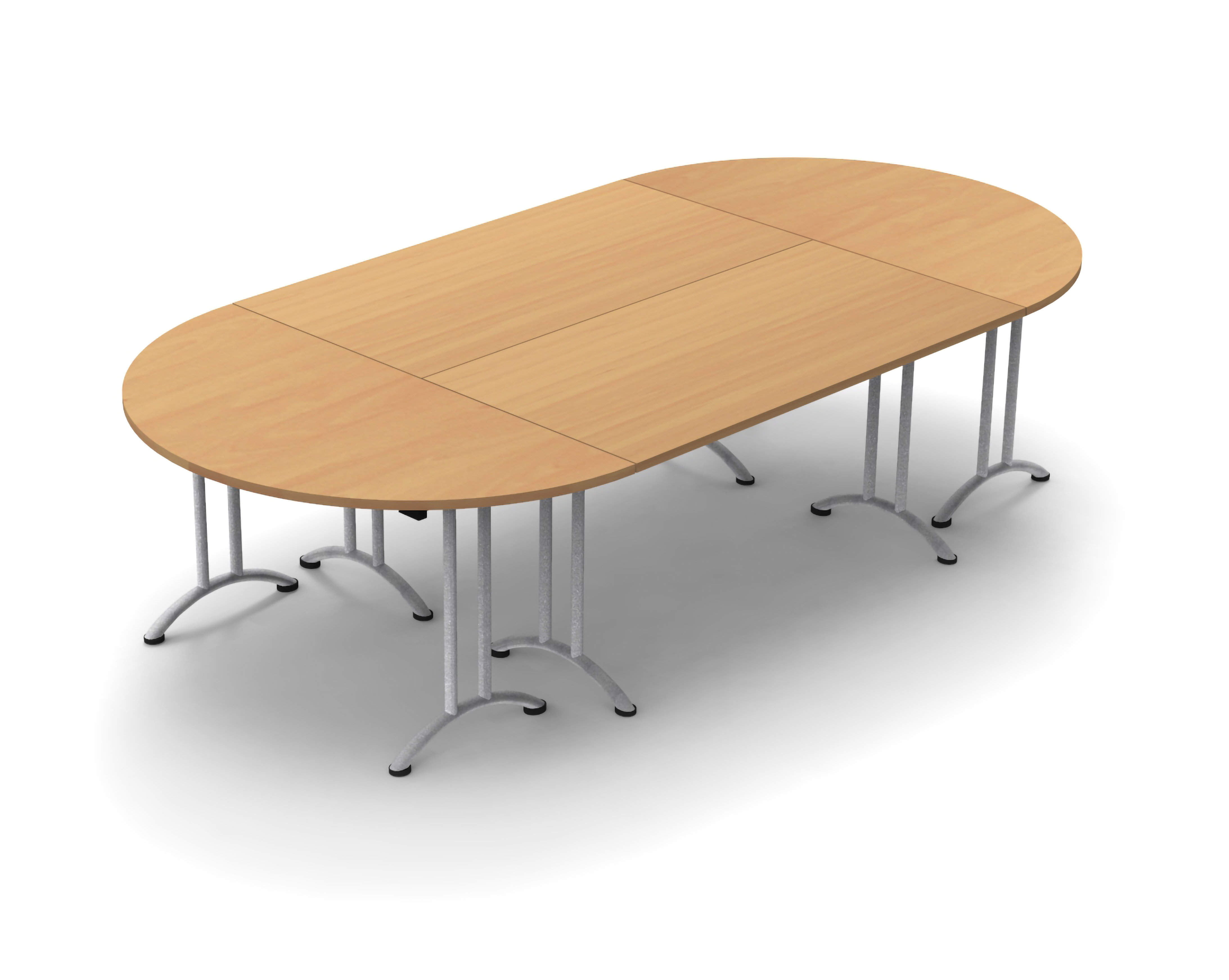 Inbox Zero 10 Person Conference Meeting Tables Complete 4 Tables Set ...