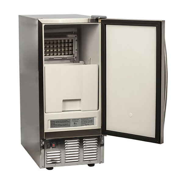 EdgeStar Outdoor Party 50 Lb. Daily Production Cube Clear Ice ...