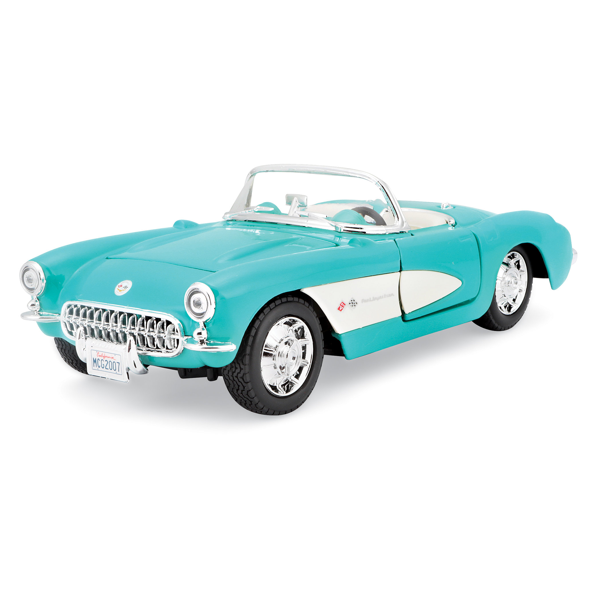 Williston Forge 1957 Chevrolet Corvette 1:24 Scale Die-Cast Model | Wayfair