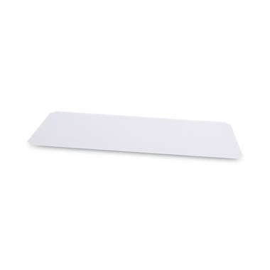 Alera 36" W x 24" D Shelf Liners for Wire Shelving in Clear Plastic ...