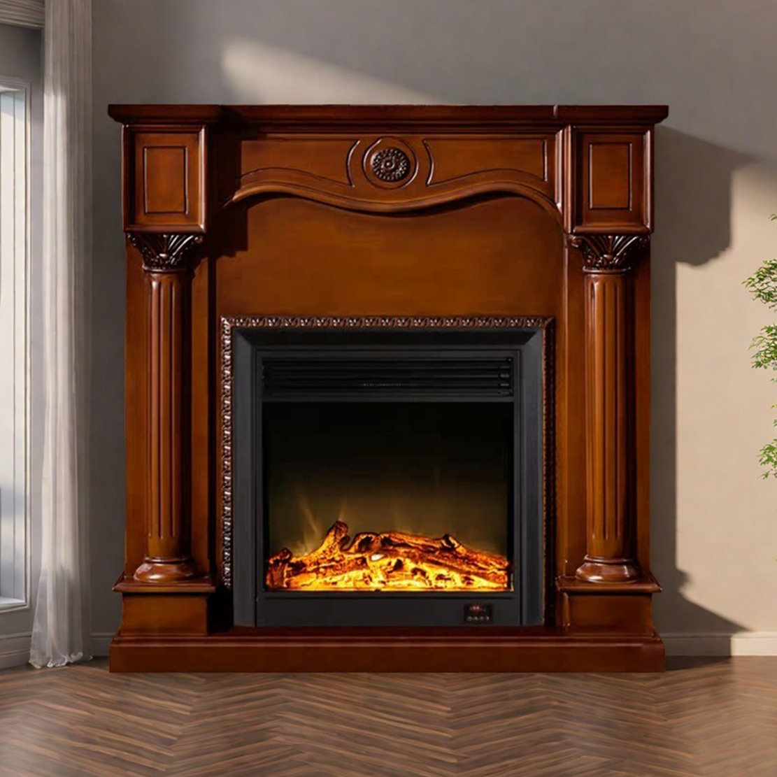 Elegant Home Furnishings.s American style heating fireplace cabinet ...