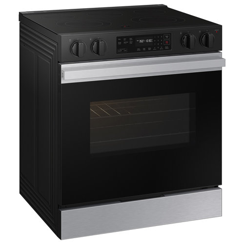 Samsung Bespoke Smart Slide-In Electric Range 6.3 cu. ft. with ...