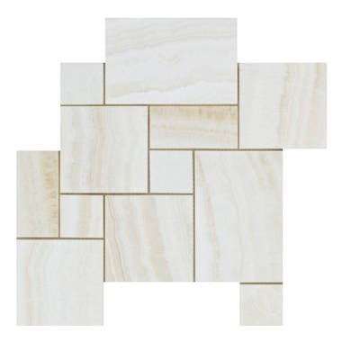 Stone & Tile Shoppe, Inc. Marble Versailles Mosaic Wall & Floor Tile ...