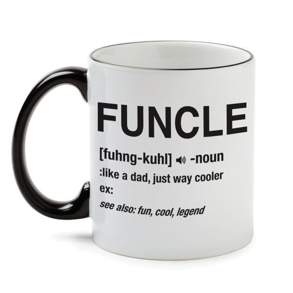 Trinx Personalized Planet FUNCLE Like A Dad Just Way Cooler Coffee Mug ...