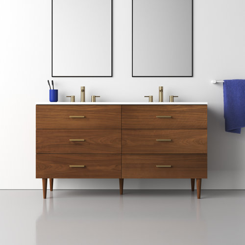 Modern Free-standing Bathroom Vanities | AllModern