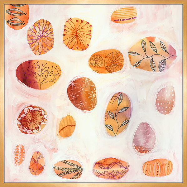 Chelsea Art Studio Fern Cassidy Fall Figures Framed On Canvas by Fern ...