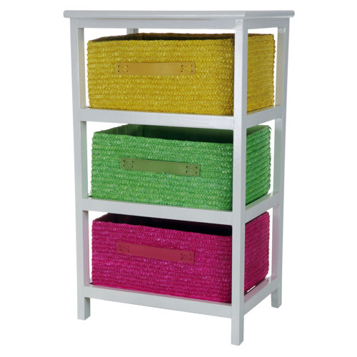 Latitude Vive Template Solid Wood Bedside Table | Wayfair.co.uk