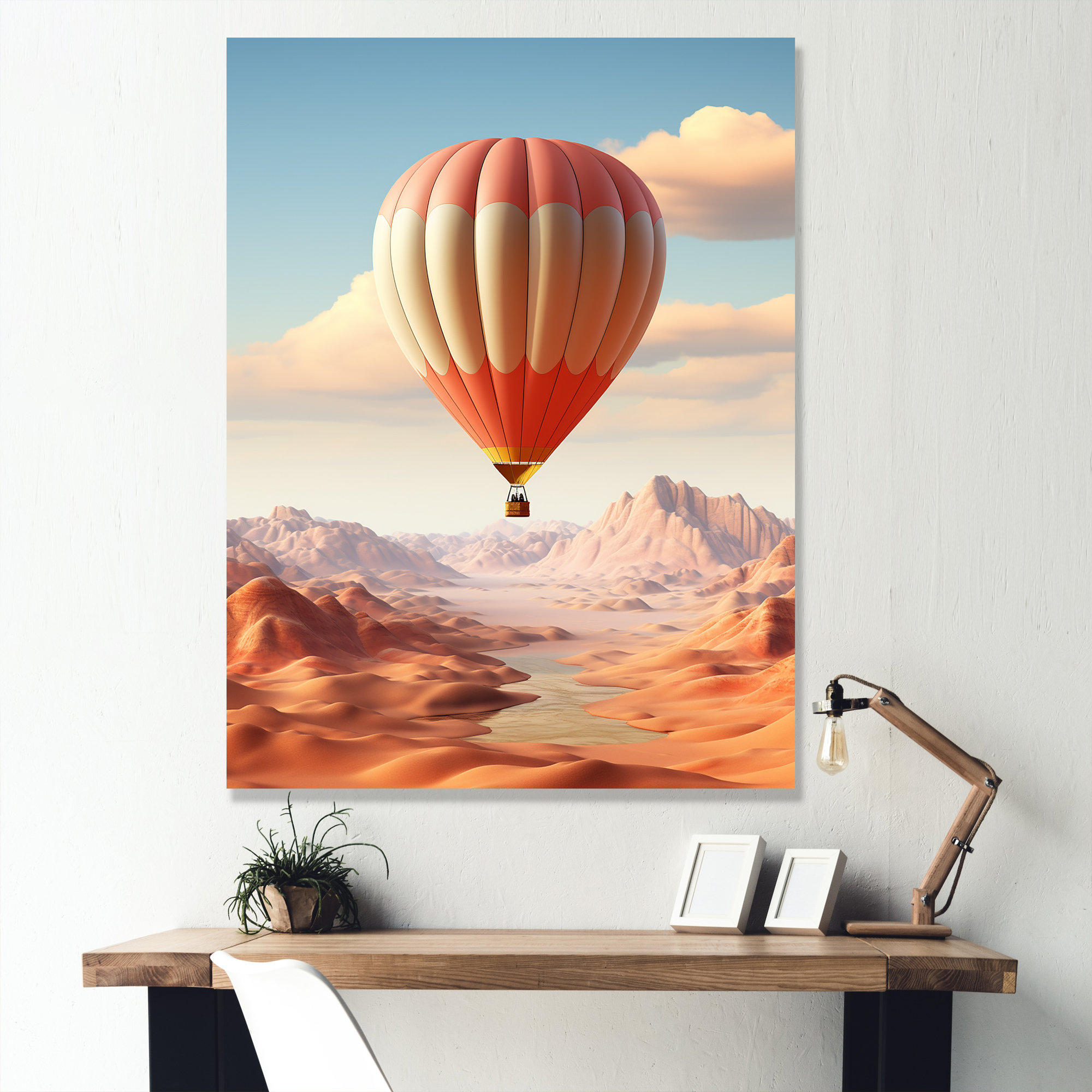 Millwood Pines Hot Air Balloon Voyage in the Skies Harmony - Print on ...