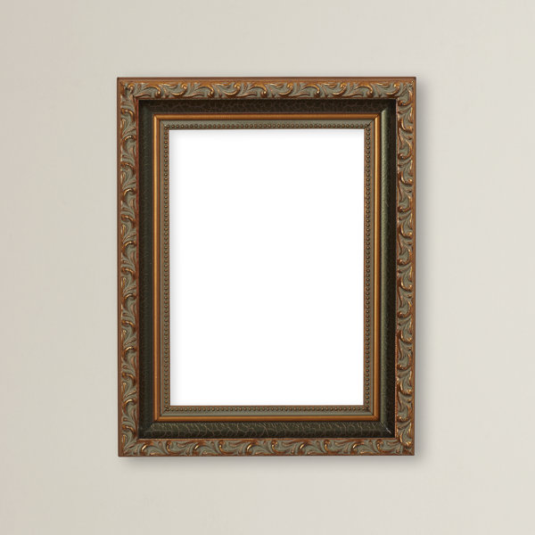 Lark Manor Wood Embossed Picture Frame & Reviews | Wayfair
