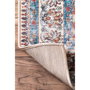 Bungalow Rose Elmina Gray/Red Area Rug & Reviews | Wayfair