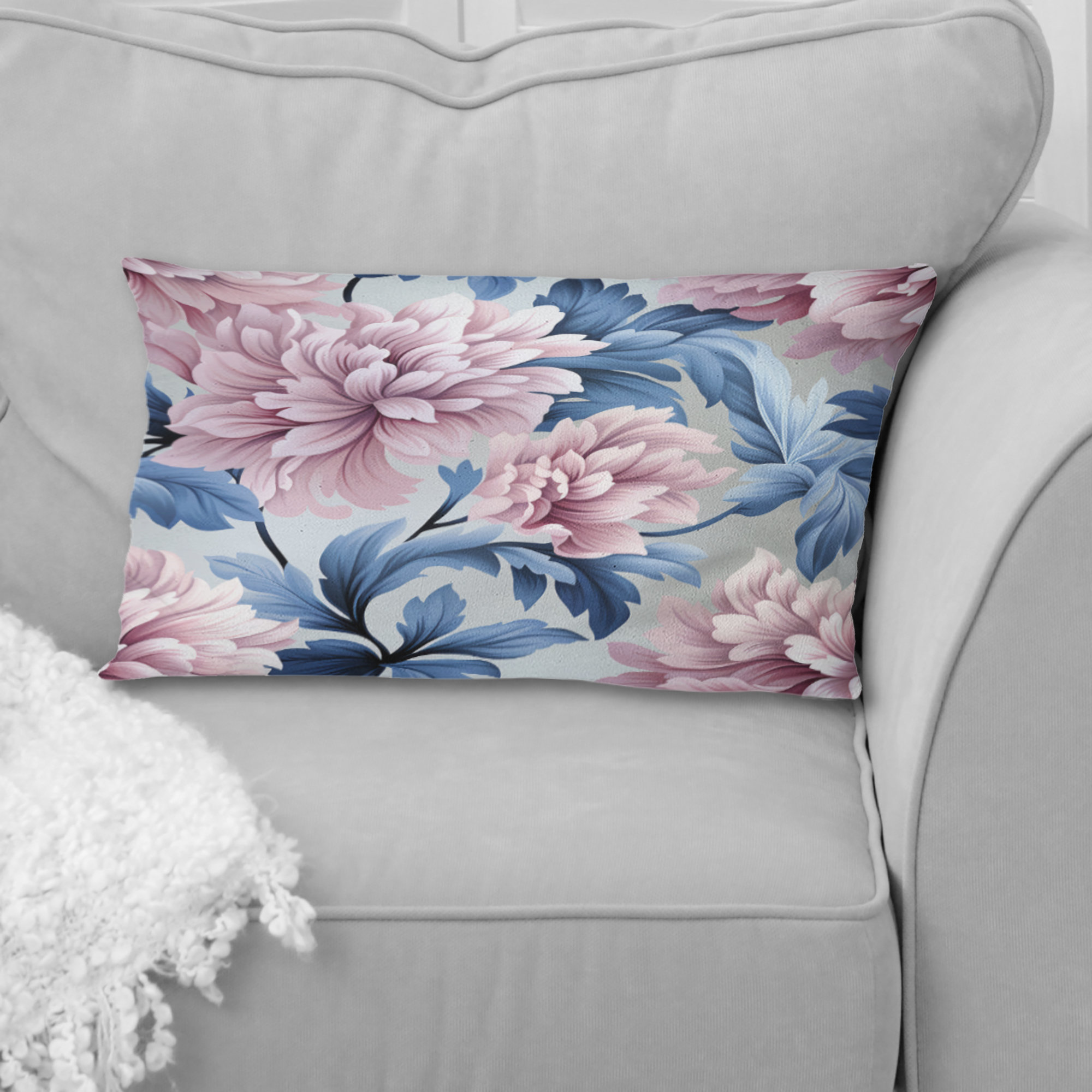 Design Art Purple And Pink Royal Damask Treasures - Throw ...